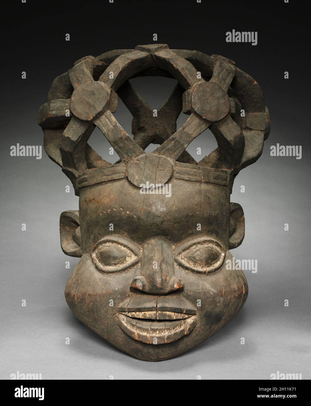 Helmet Mask, c. 1900. Equatorial Africa, Cameroon, Bamum, early 20th ...