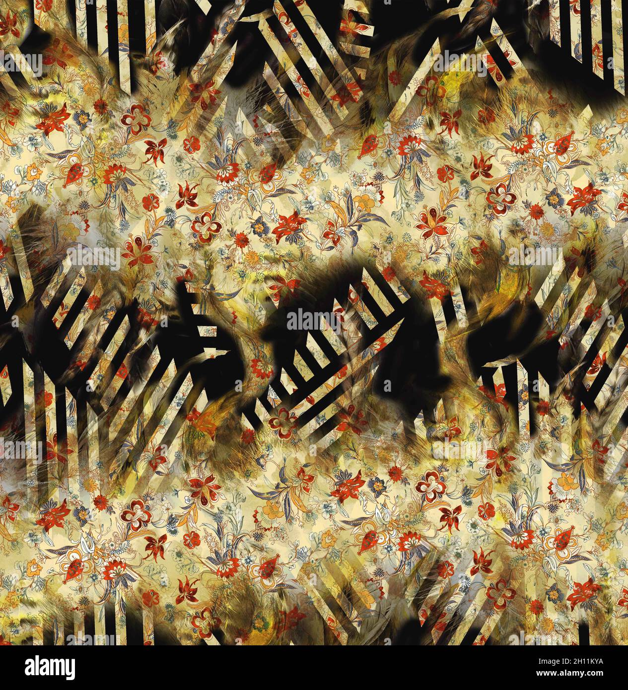 Fashion fabric print patterns, dress designs Stock Photo - Alamy