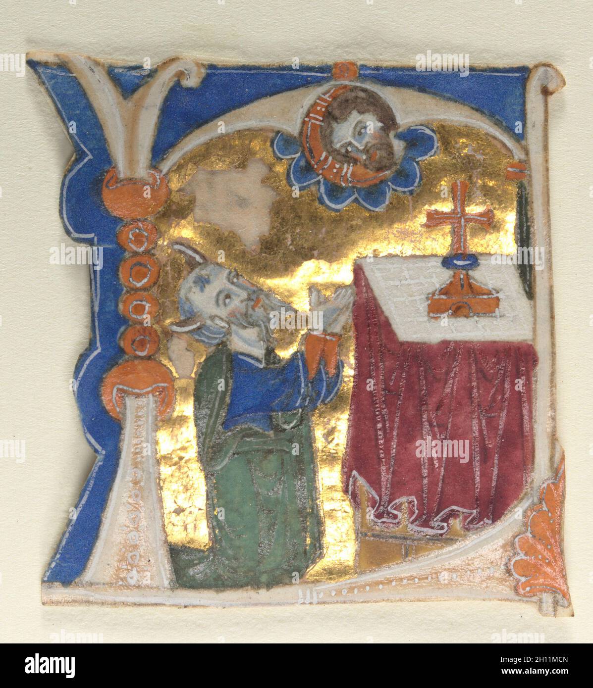 Historiated Initial Excised from a Bible, 1200s. Italy, 13th century ...