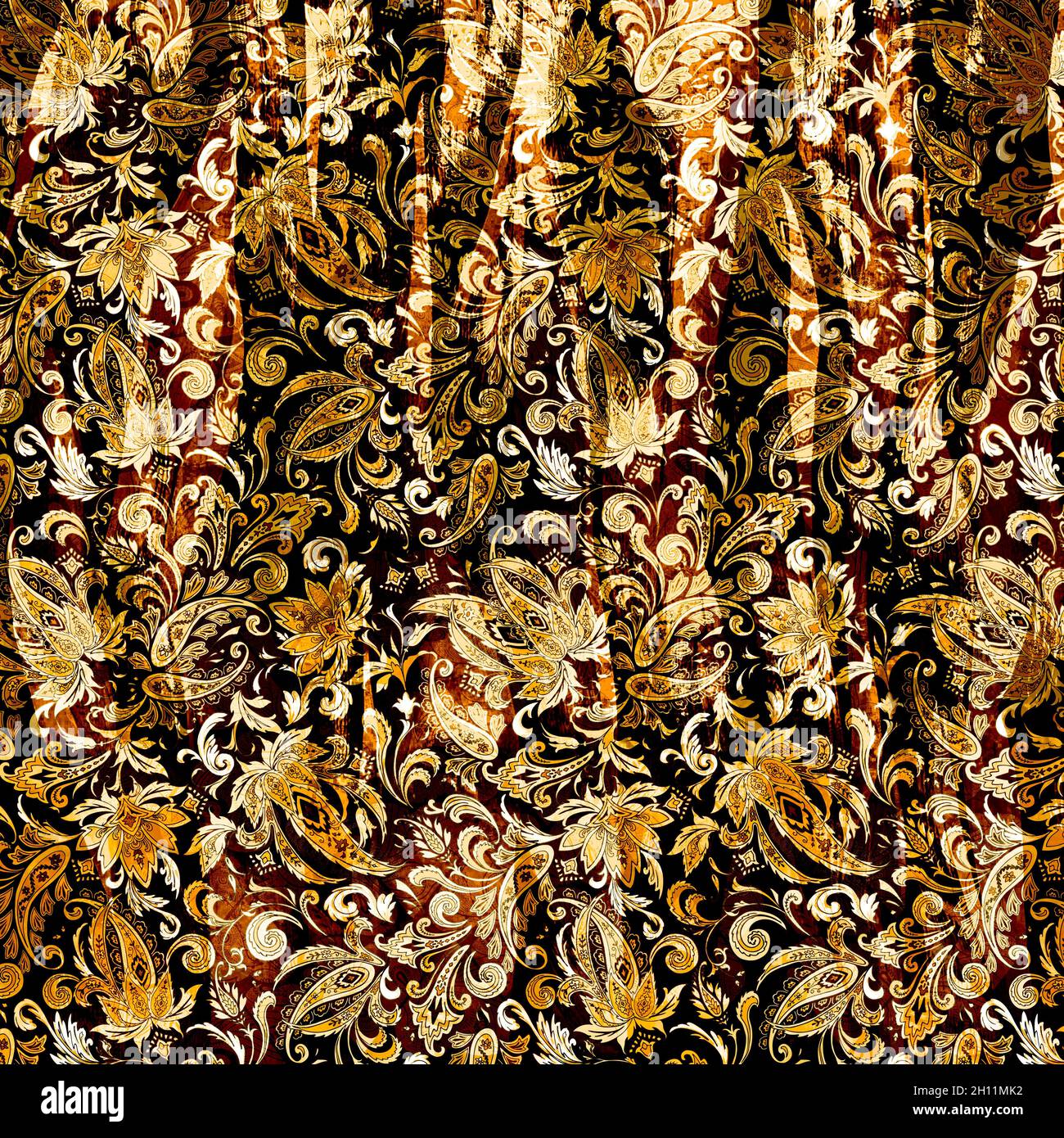 Fashion fabric print patterns, dress designs Stock Photo - Alamy