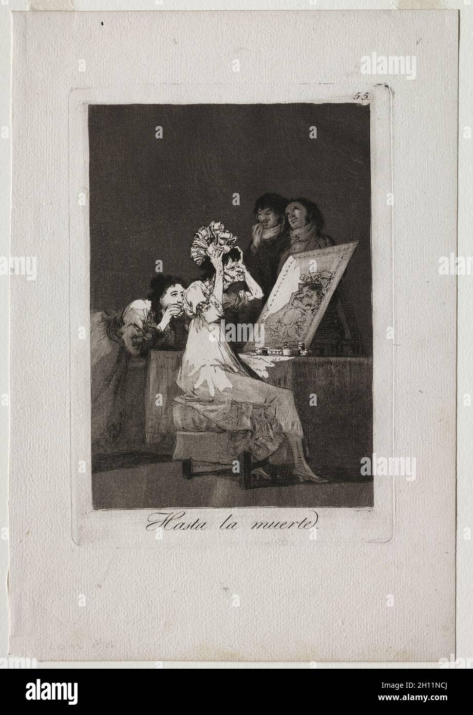 Caprichos: Until Death, 1799. Francisco de Goya (Spanish, 1746-1828 ...