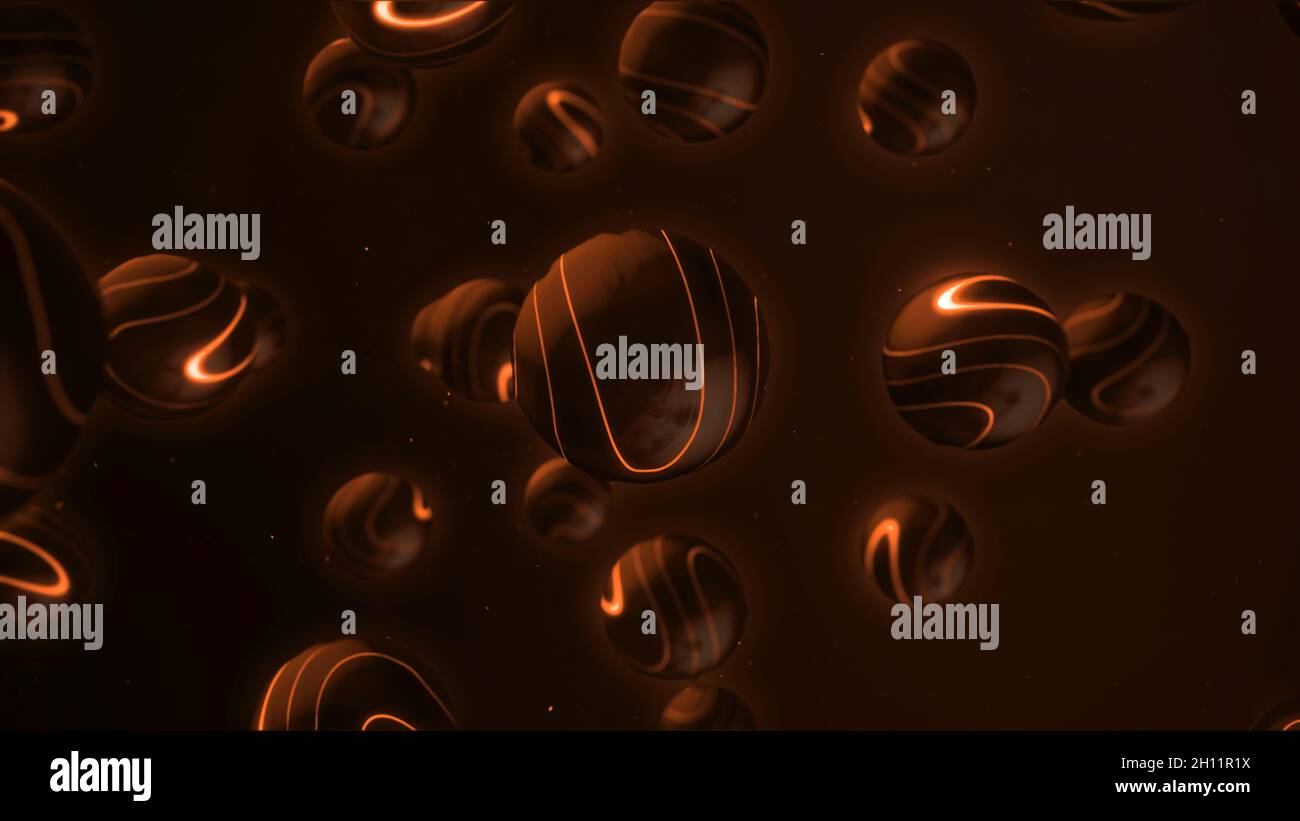 Stylish 3d animation moving geometric hi-res stock photography and ...
