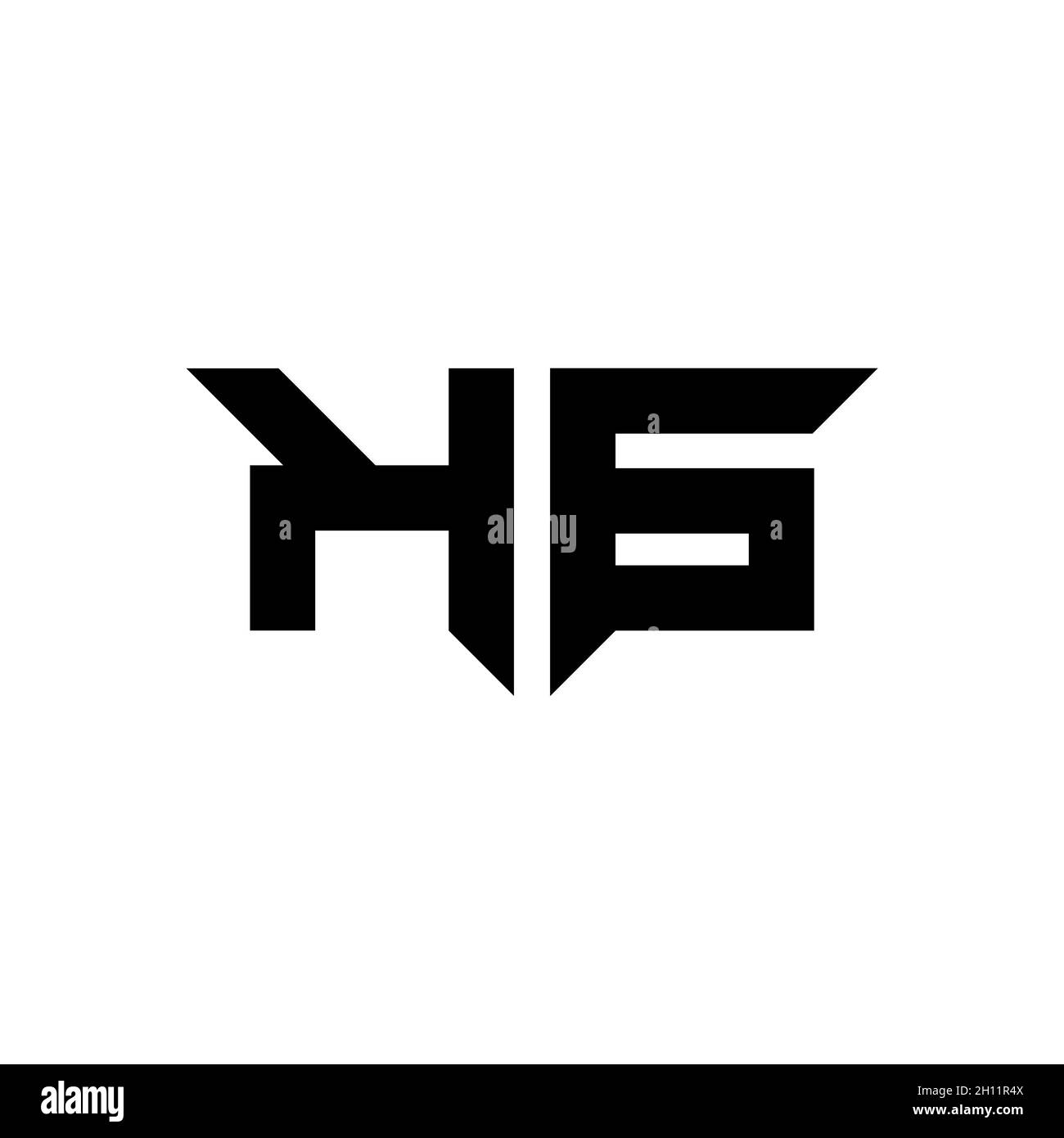 KA Monogram logo letter with simple modern shape style design template ...