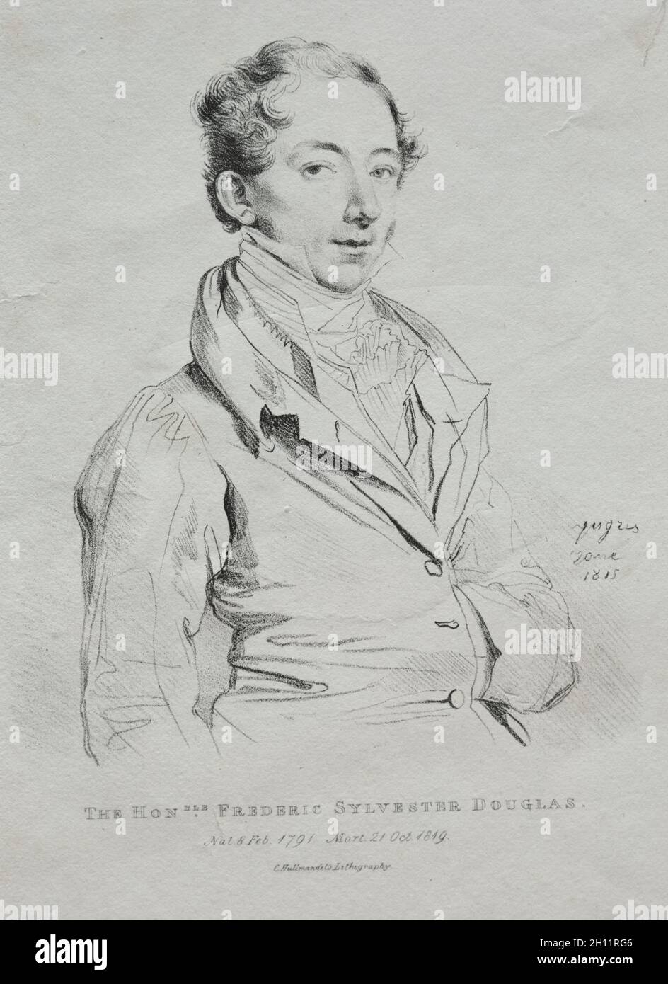 Honorable Frederic Sylvester Douglas, 1815. Jean-Auguste-Dominique ...
