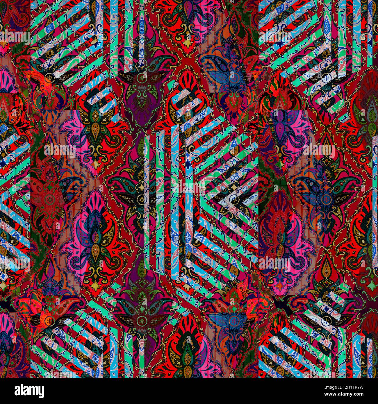 Fashion fabric print patterns, dress designs Stock Photo - Alamy