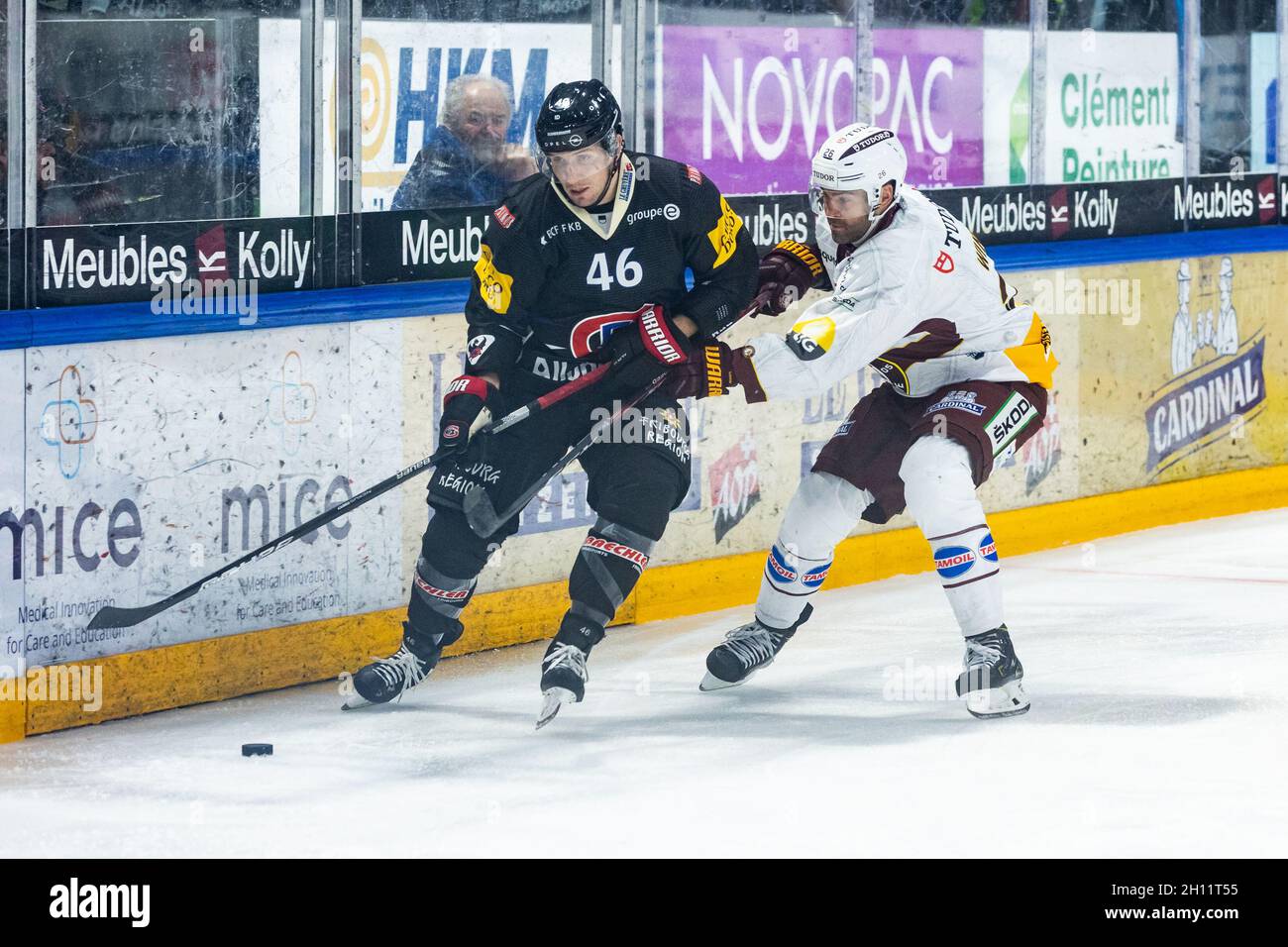 15.10.2021, Fribourg, BCF Arena, NL: Fribourg-Gotteron - Geneve ...