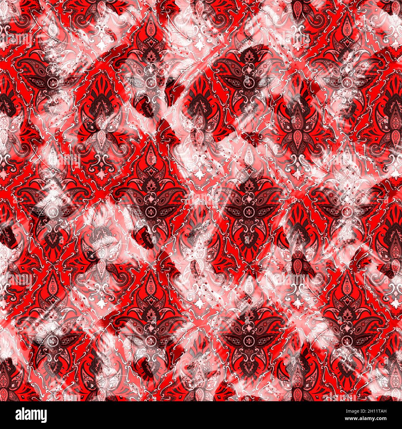 Fashion fabric print patterns, dress designs Stock Photo - Alamy