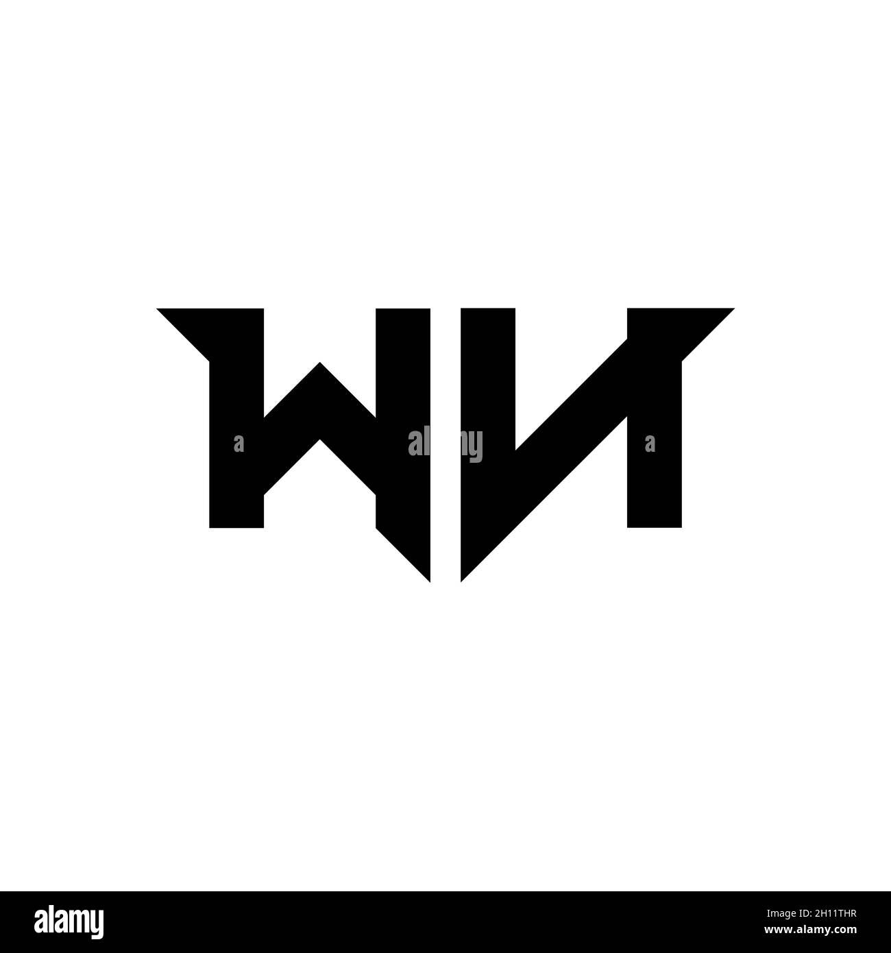 Wn alphabet Cut Out Stock Images & Pictures - Alamy