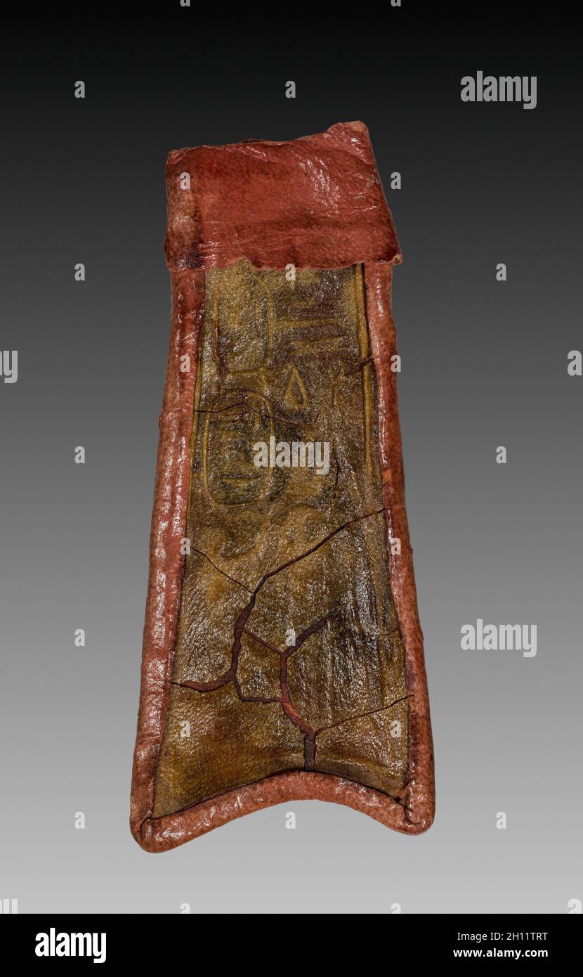 Tab from Mummy Band, 945-715 BC. Egypt, Third Intermediate Period ...