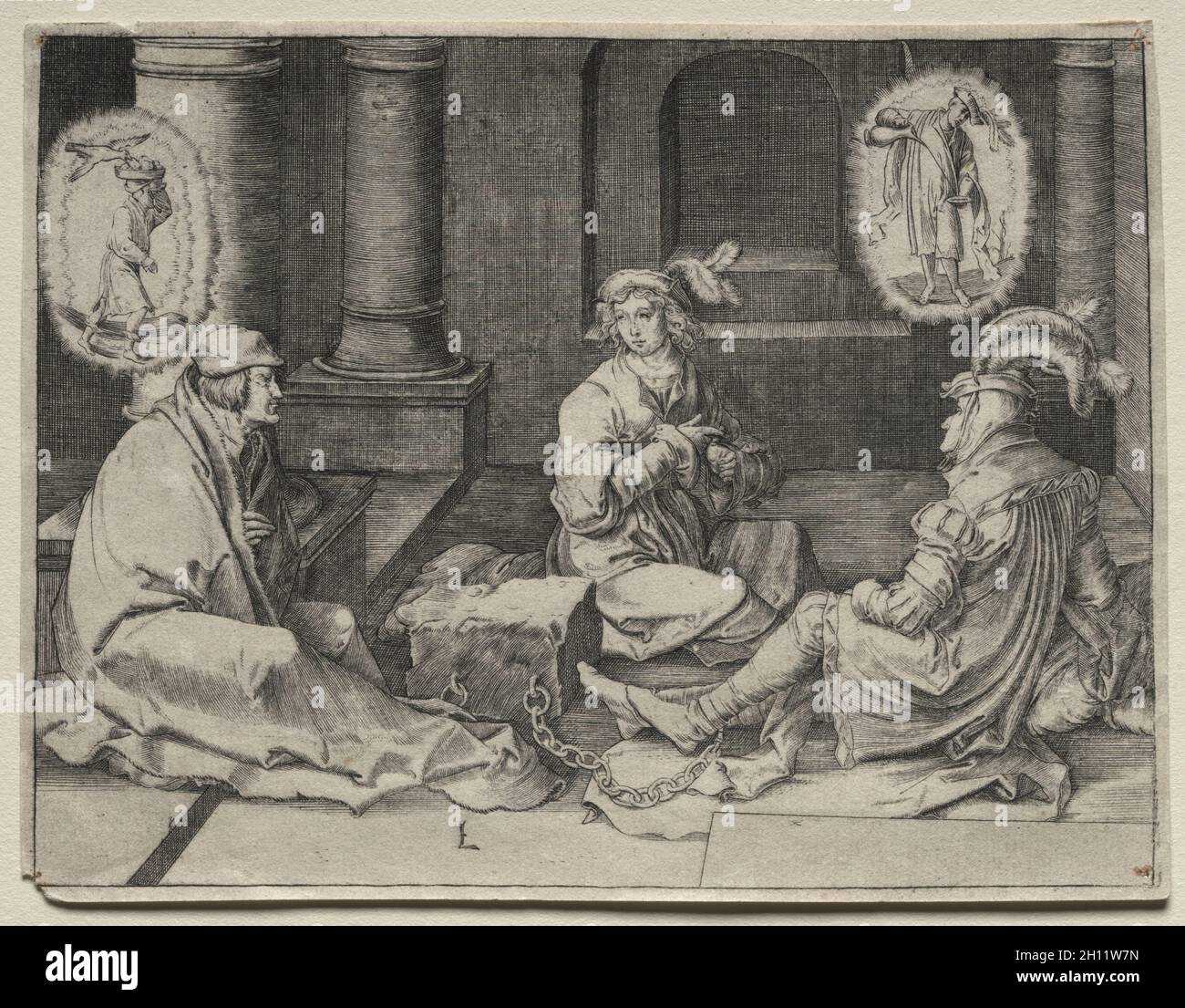 The Story of Joseph: Joseph Interprets the Dreams in Prison, 1512 ...