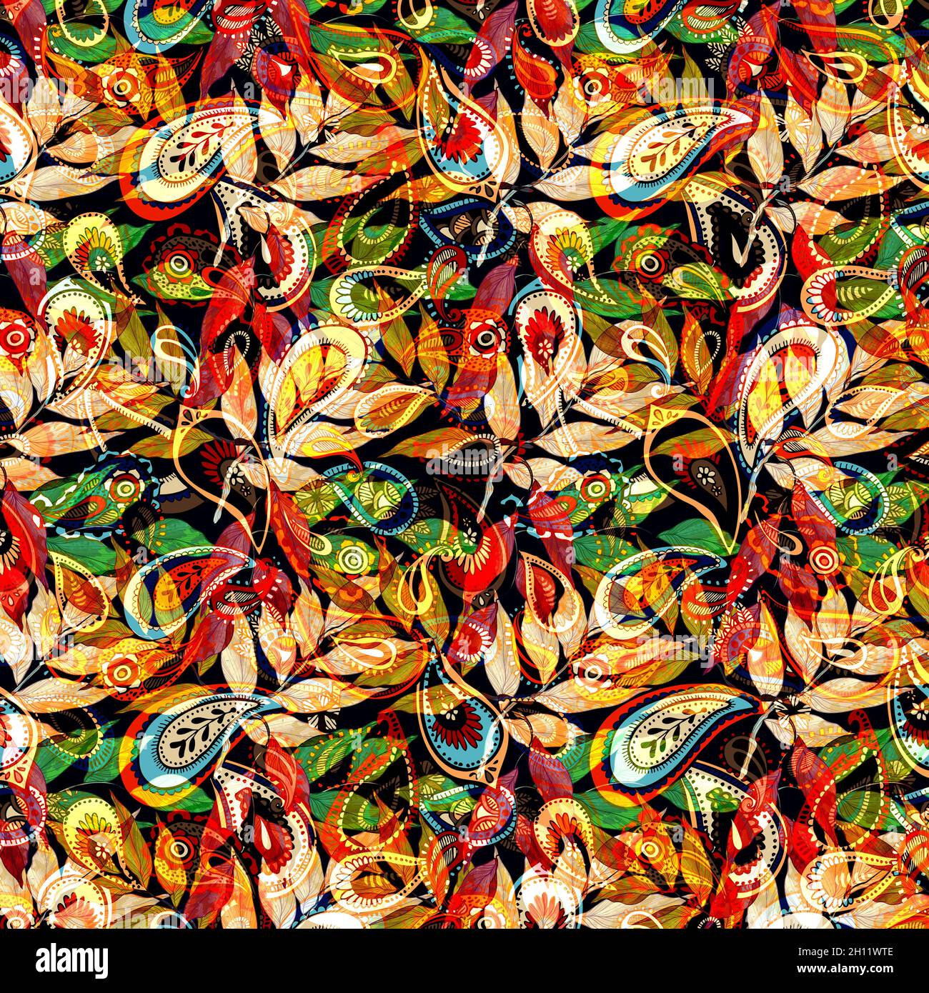 Fashion fabric print patterns, dress designs Stock Photo - Alamy