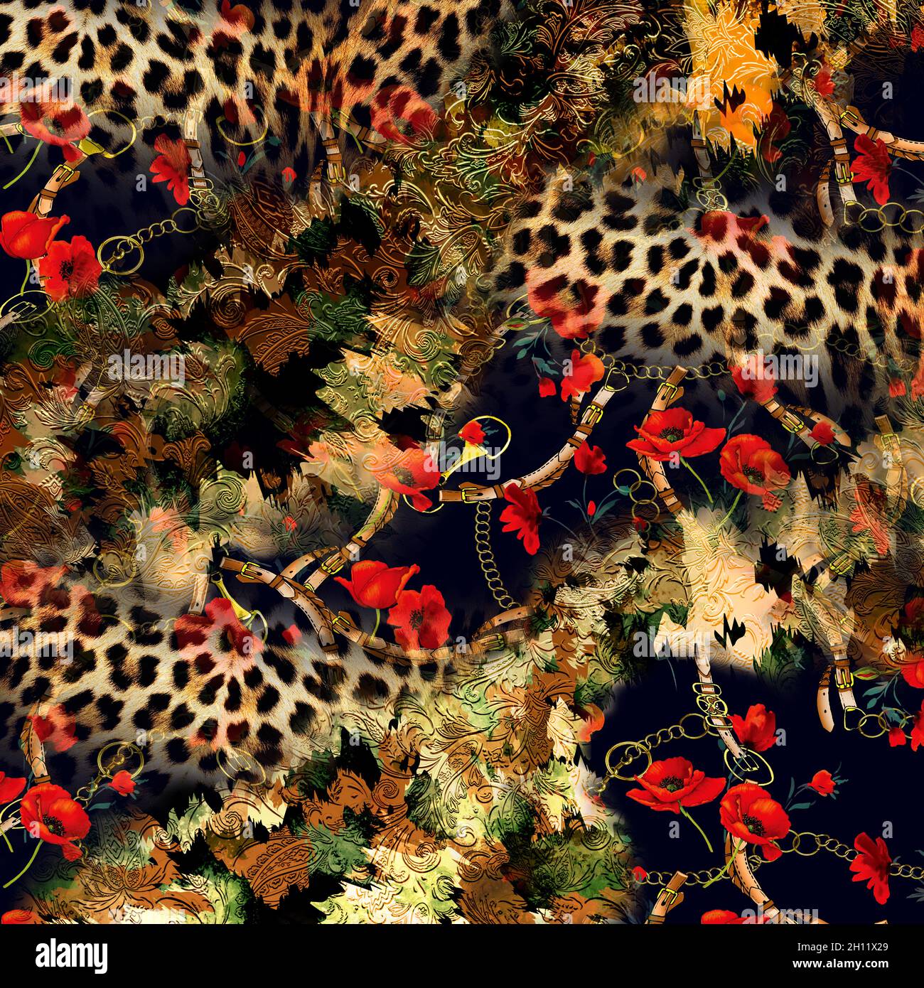 Fashion fabric print patterns, dress designs Stock Photo - Alamy