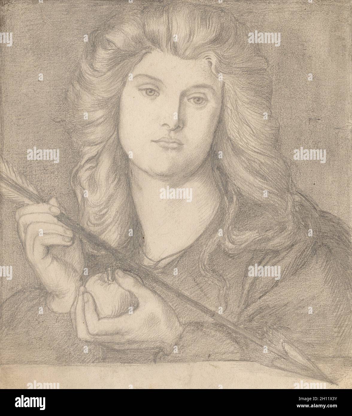 Study for "Venus Verticordia". Dante Gabriel Rossetti (British, 1828 ...