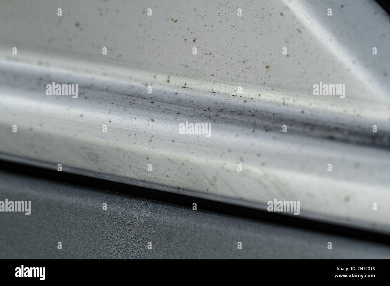 Signs of car corrosion or rust appearing on the car Stock Photo - Alamy