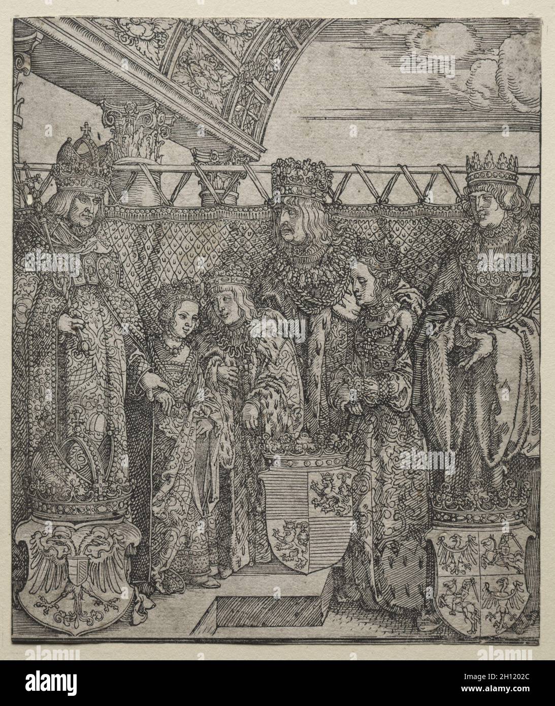 The Congress of Princes at Vienna, 1512-15. Albrecht Dürer (German ...
