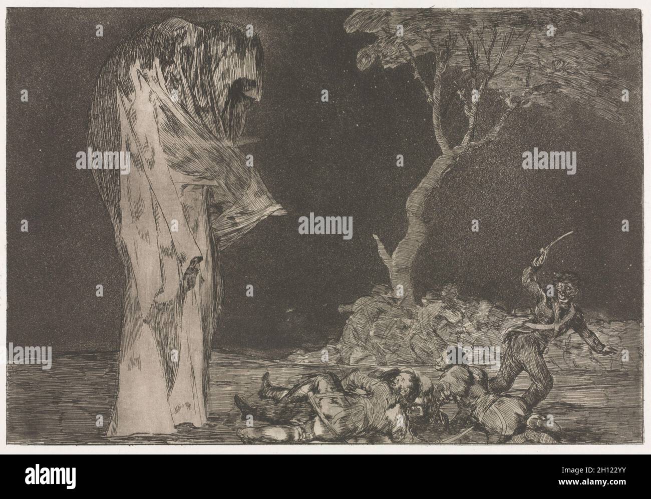 The Proverbs: Folly of Fear, 1864. Francisco de Goya (Spanish, 1746 ...