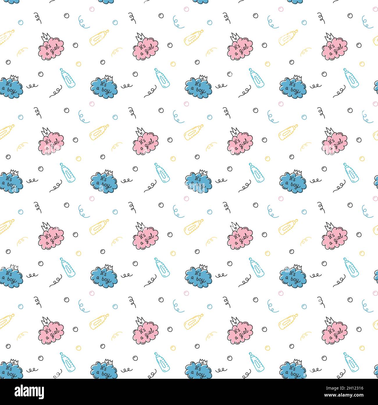 Baby Birthday Texture