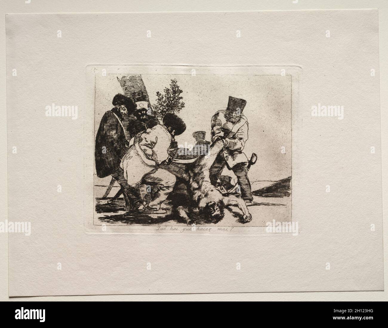The Horrors of War: What More Can Be Done?. Francisco de Goya (Spanish ...