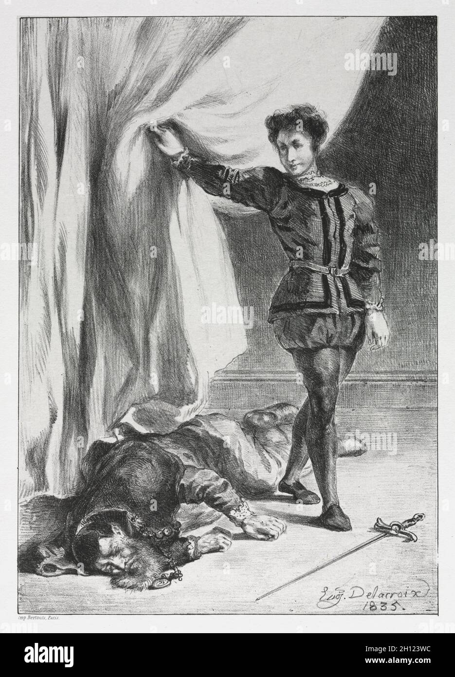 Hamlet and the corpse of polonius hi-res stock photography and images ...