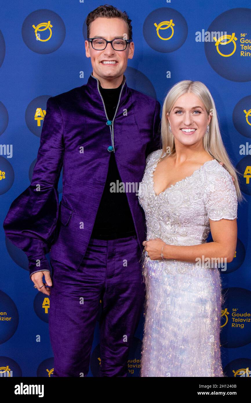 Splinter Chabot and Britt Dekker attending the 56th Televizier-Ring ...