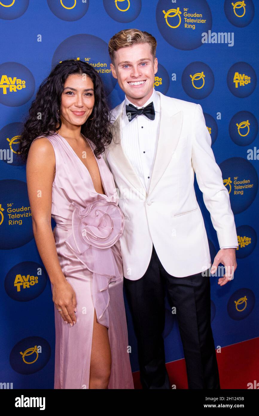Moise Trustfull and Kaj van der Voort attending the 56th Televizier ...