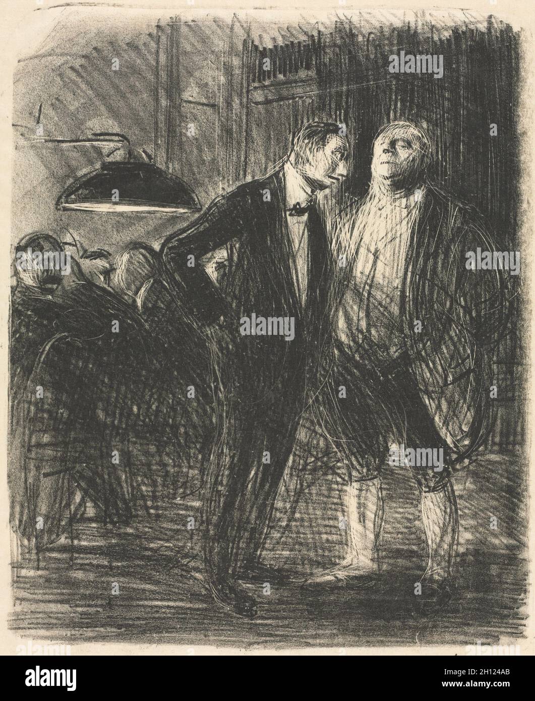 Le Decavé. Jean Louis Forain (French, 1852-1931). Lithograph Stock ...