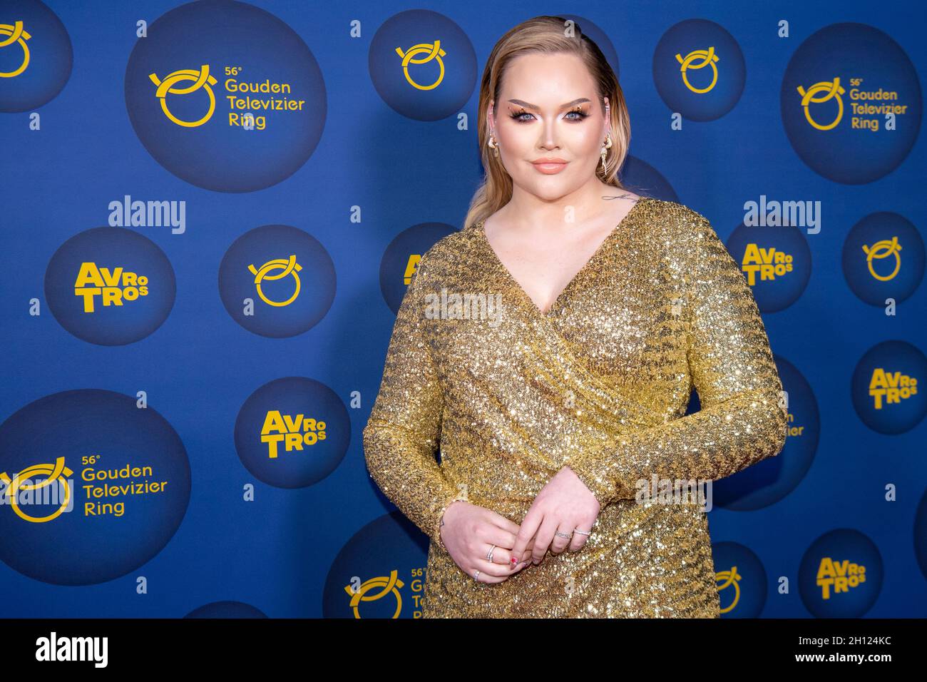 Nikkie de Jager, NikkieTutorials attending the 56th Televizier-Ring ...