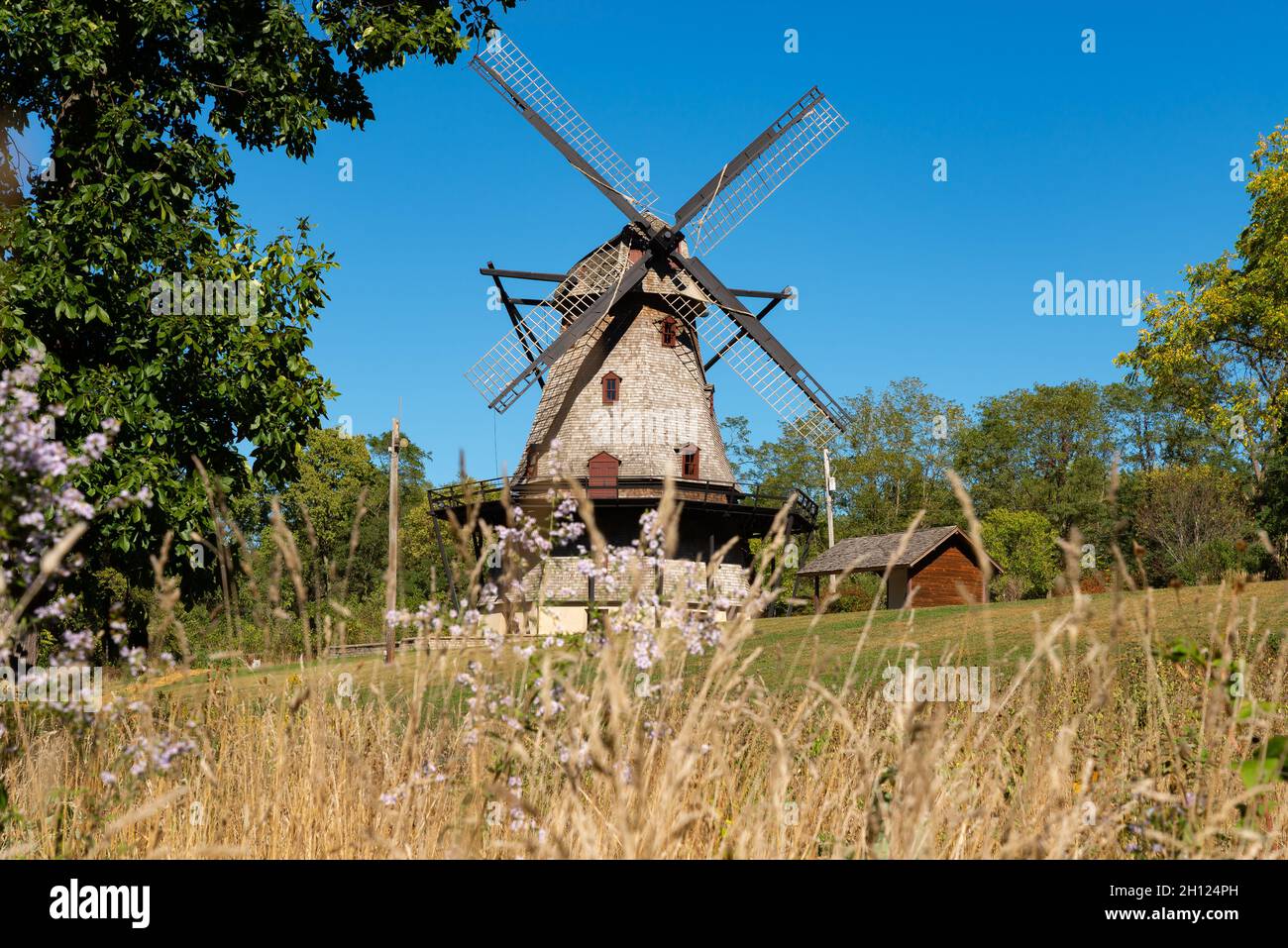 Fabyan windmill hi-res stock photography and images - Alamy