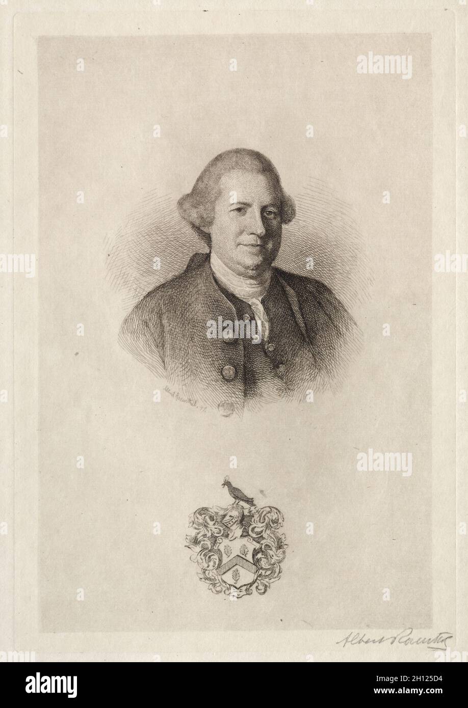 4: Ed. Shippen, 1897. Albert Rosenthal (American, 1863-1939). Etching ...