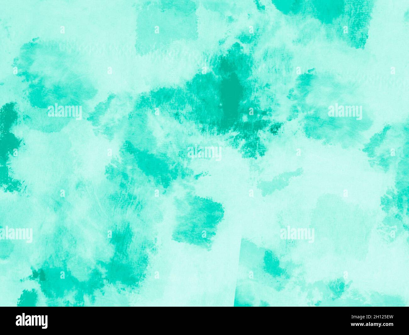 Abstract Aquarelle Texture. Neo Mint Ink Drawing Stock Photo - Alamy