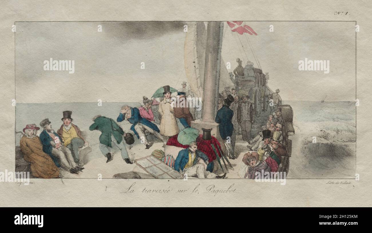 Lithograph by eugene lami 1800 1890 hi-res stock photography and images ...