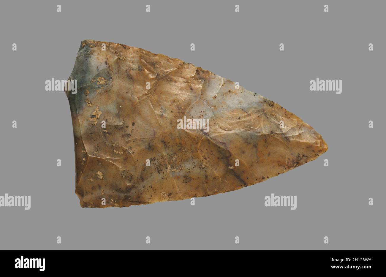 Sickle Blade, 1980-1801 BC. Egypt, Middle Kingdom, Dynasty 12. Flint ...