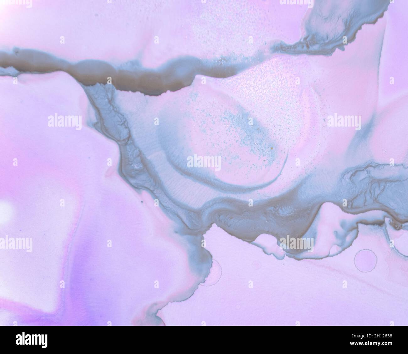 Ethereal Paint Texture. Alcohol Ink Wash Stock Photo - Alamy