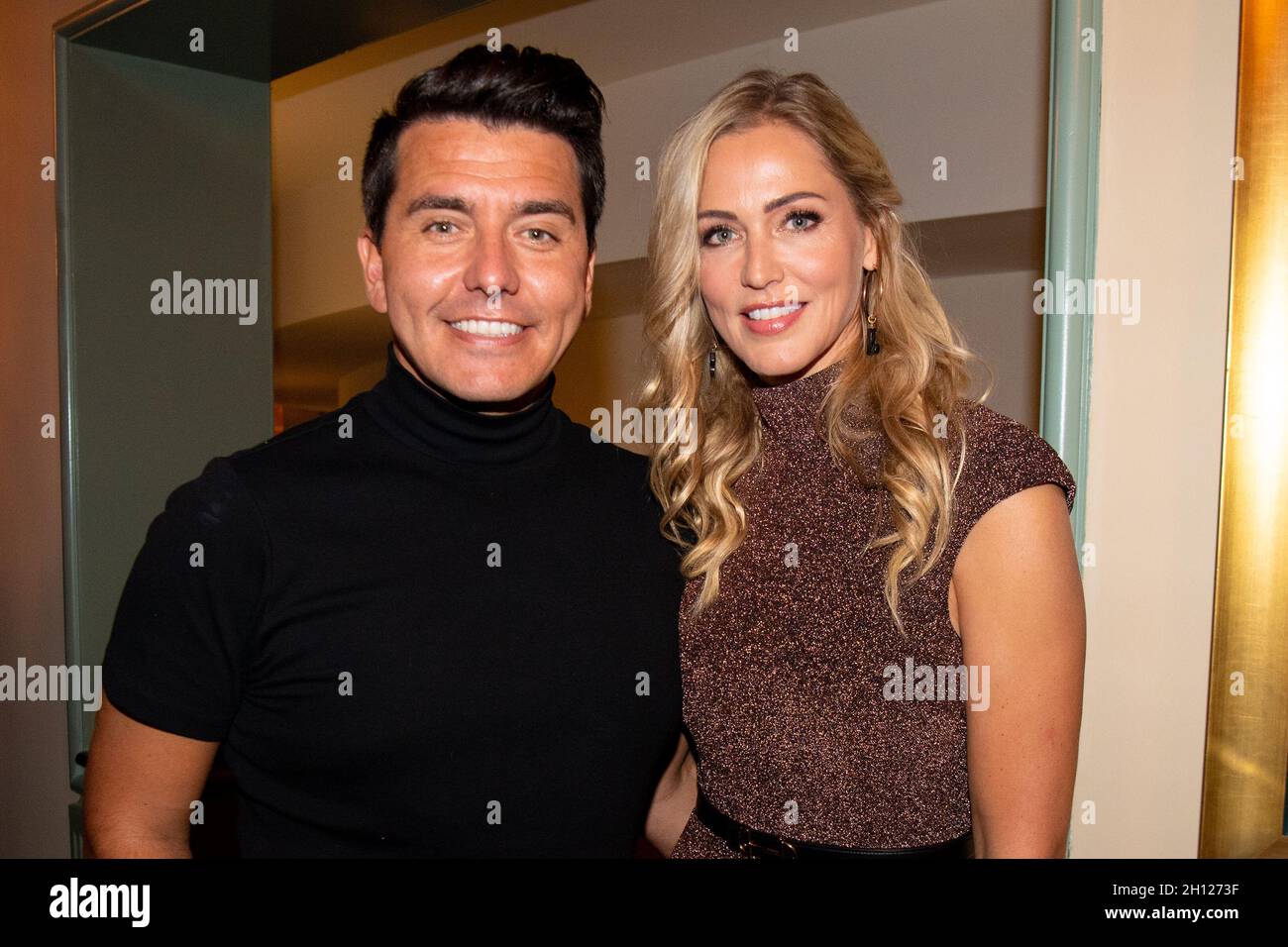 Jan Smit with partner Liza Plat (Photo by DPPA/Sipa USA Stock Photo - Alamy
