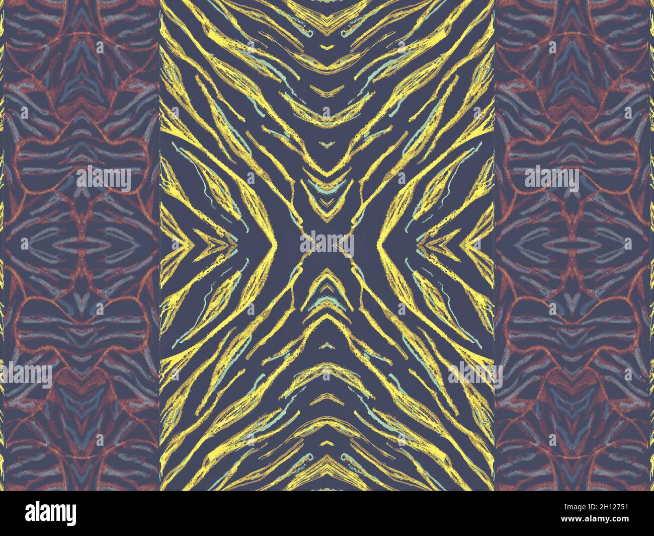 Seamless Animal Fur Texture. Watercolor African Stock Photo - Alamy