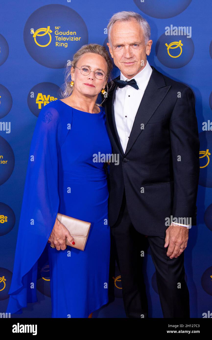 Jaap Jongbloed with partner attending the 56th Televizier-Ring Gala at ...