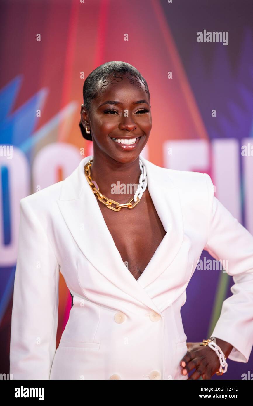 Priscilla Anyabu attends the UK Premiere of "King Richard" during the ...