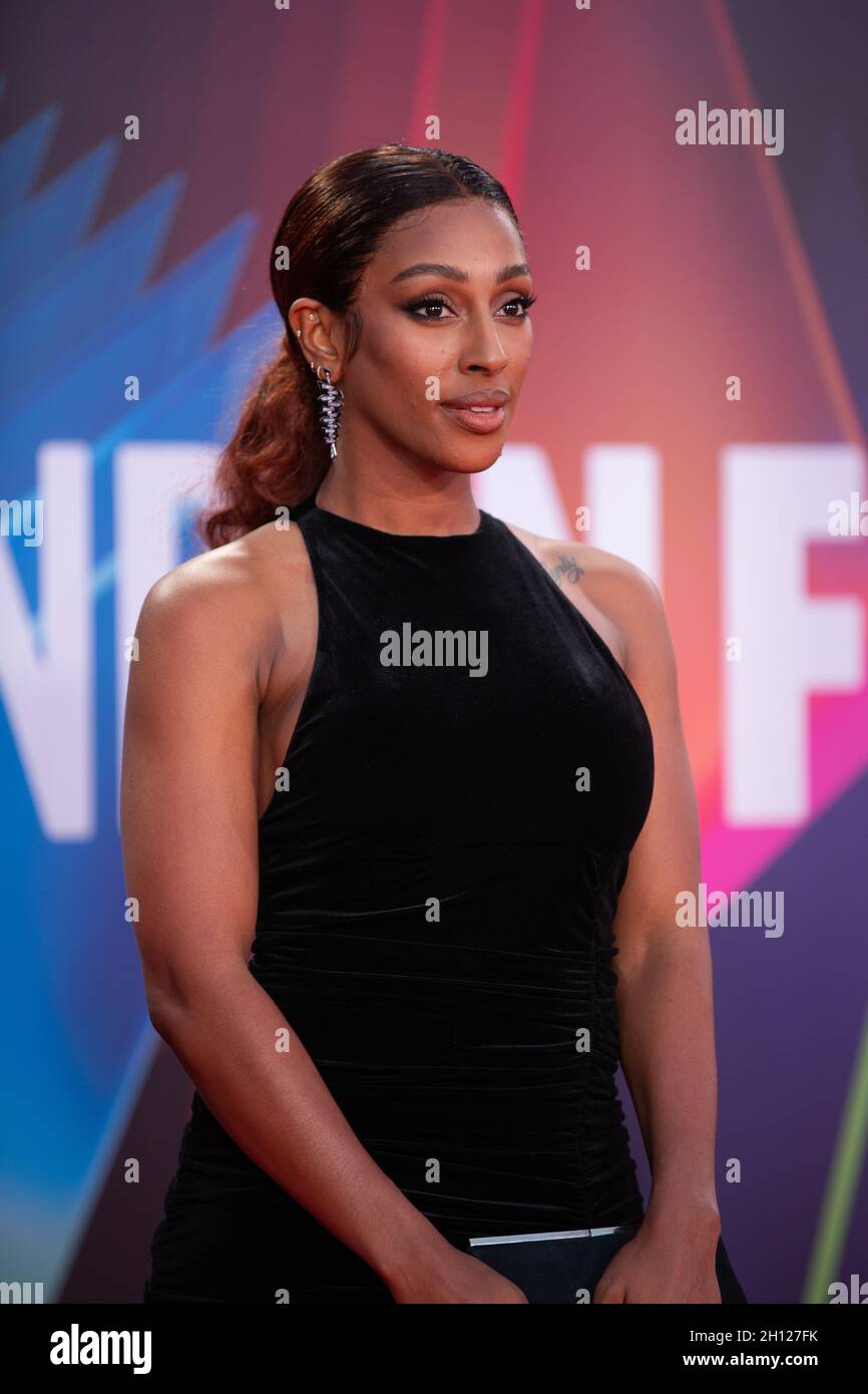 Alexandra Burke attends the UK Premiere of "King Richard" during the ...