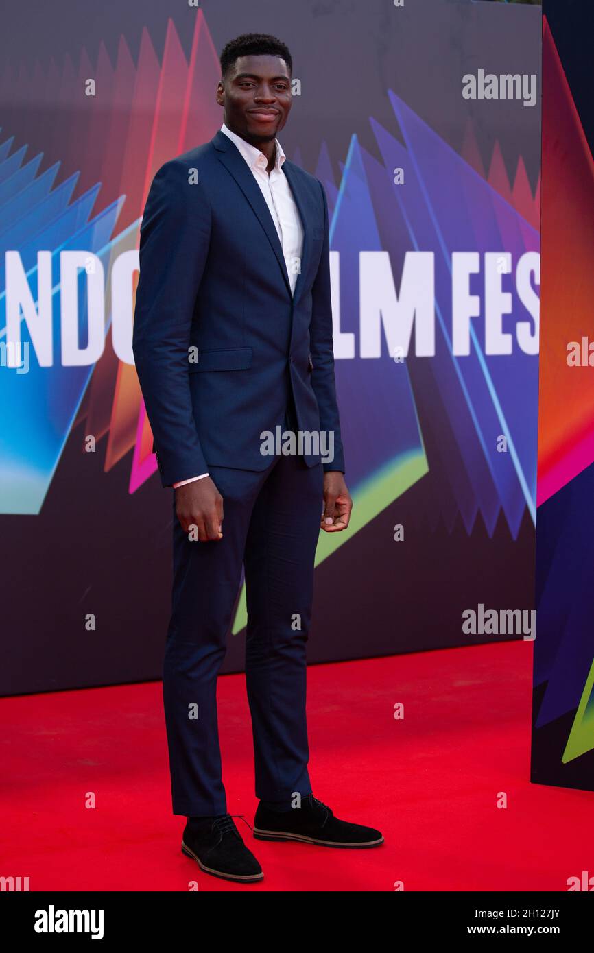 Jesse Chuku attends the UK Premiere of "King Richard" during the 65th ...