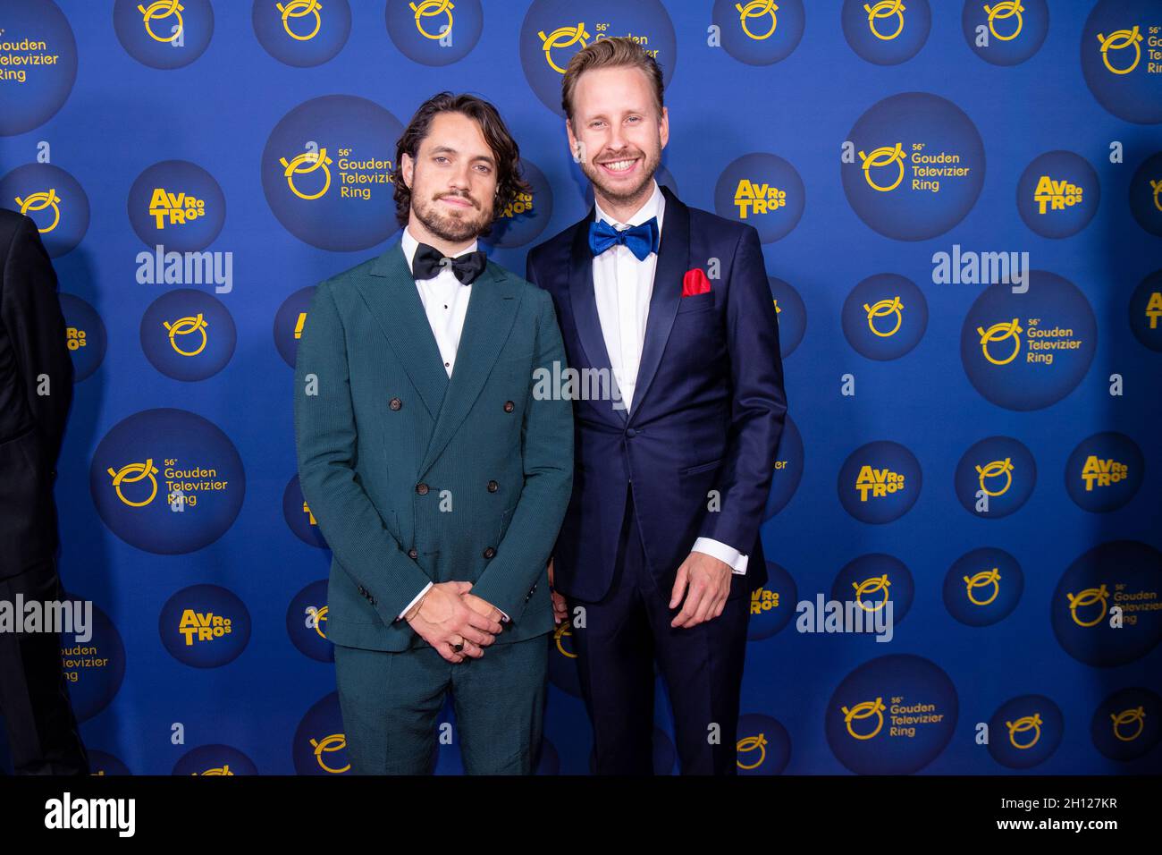 Jasper Demollin and Daan Boom attending the 56th Televizier-Ring Gala ...