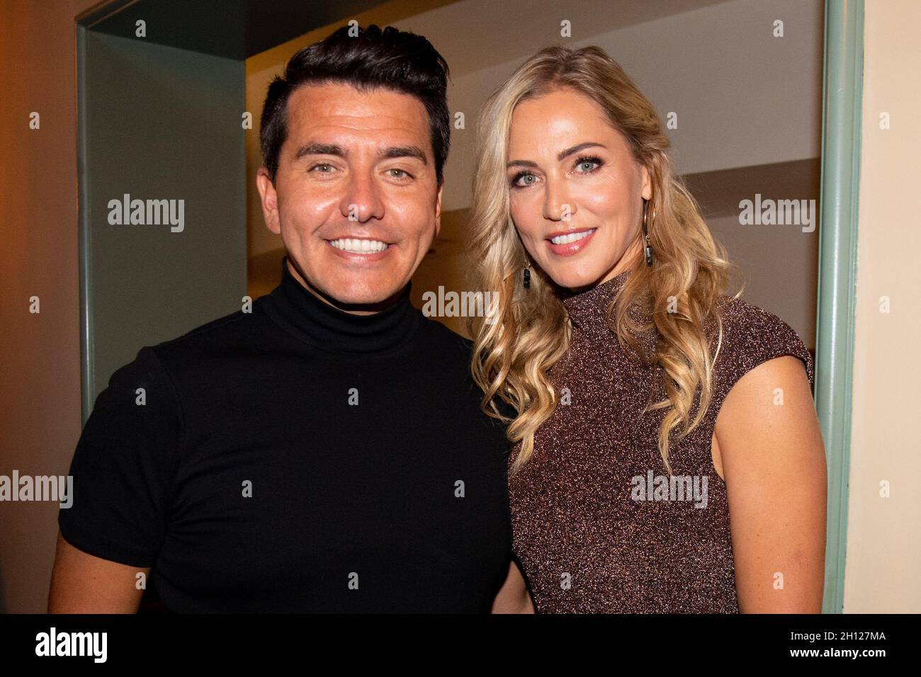 Jan Smit with partner Liza Plat (Photo by DPPA/Sipa USA Stock Photo - Alamy