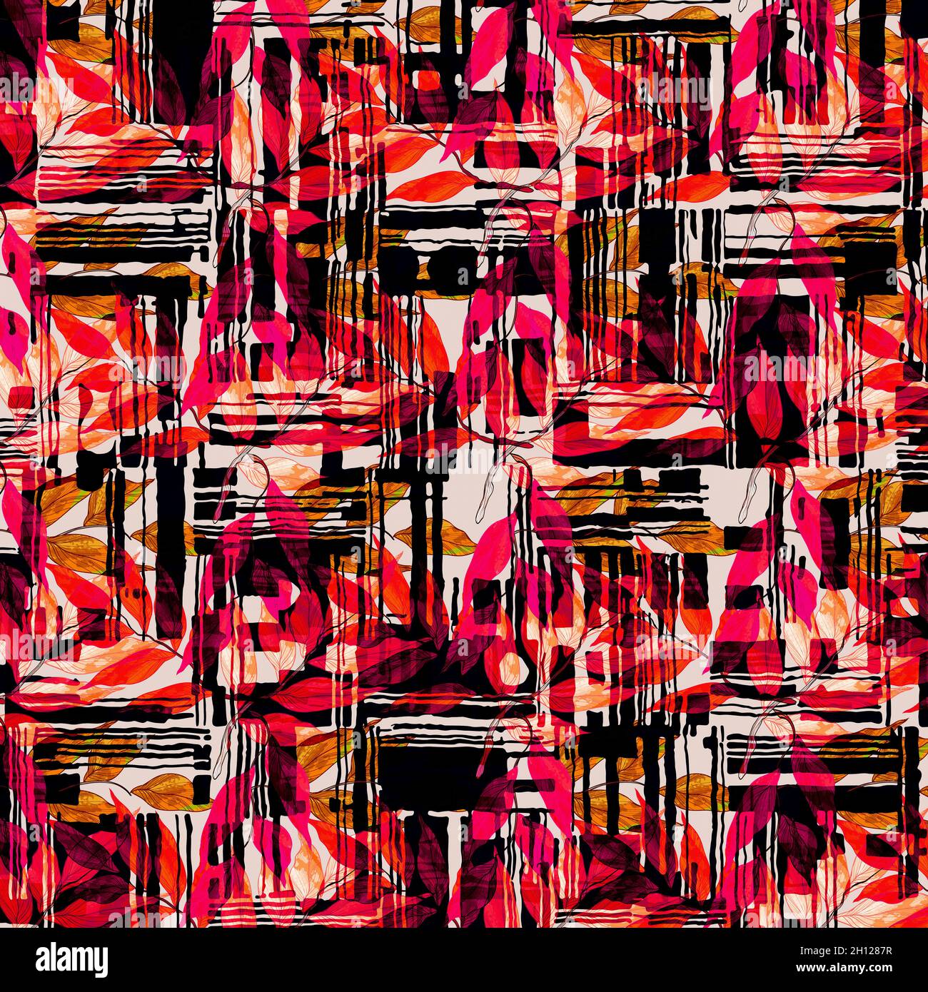 Fashion fabric print patterns, dress designs Stock Photo - Alamy