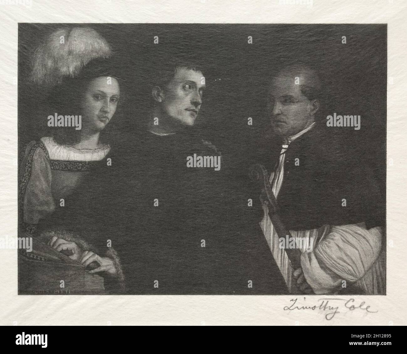 Old Italian Masters: The Concert, 1888-1892. Timothy Cole (American ...