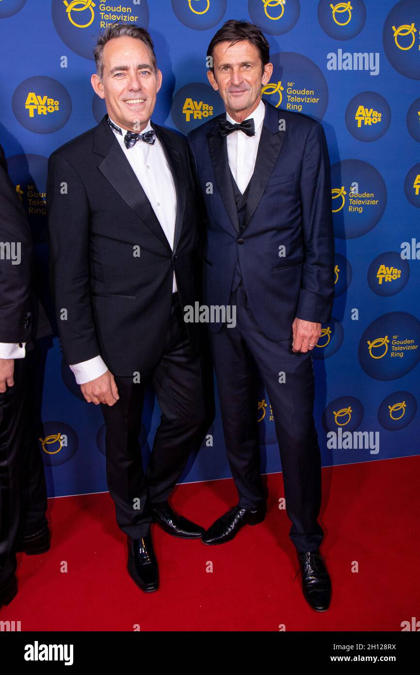Cornald Maas with partner Martijn attending the 56th Televizier-Ring ...