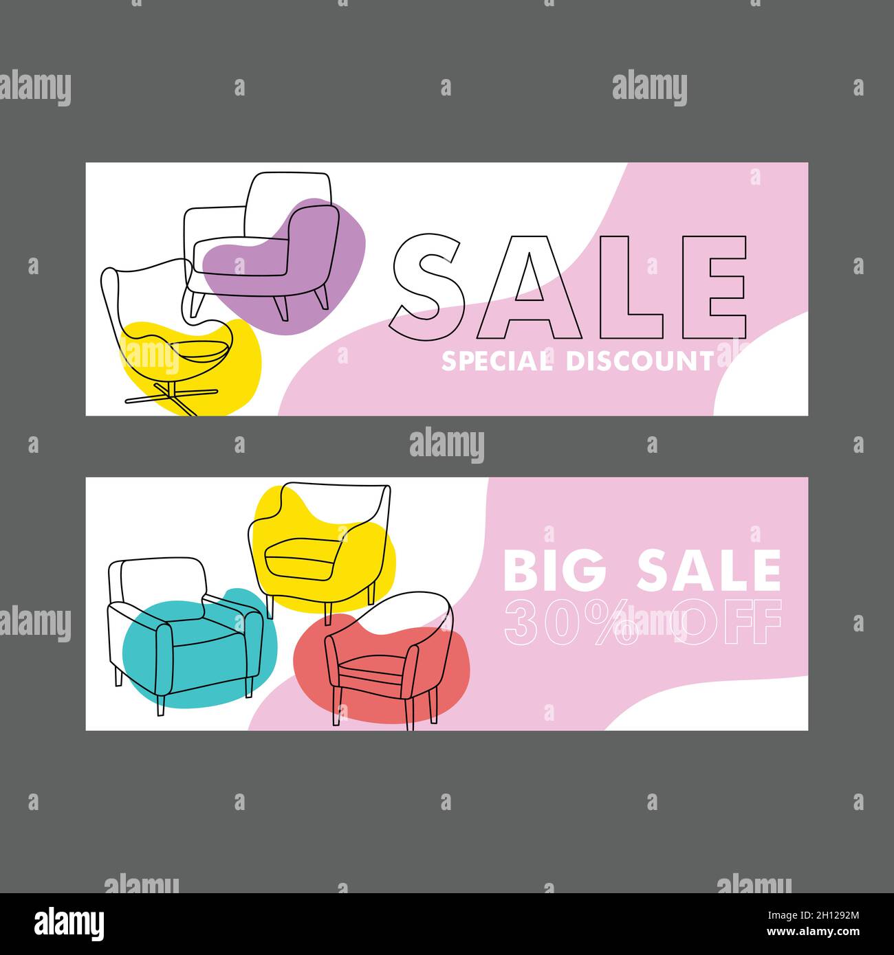 Furniture shop sale and discounts for clients, mega offering. Home ...