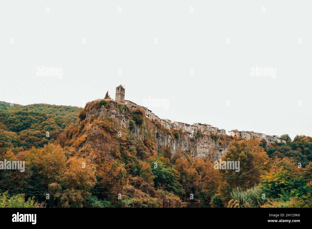 Zona Volcanica de la Garrotxa Natural Park at a Holocene volcanic field ...
