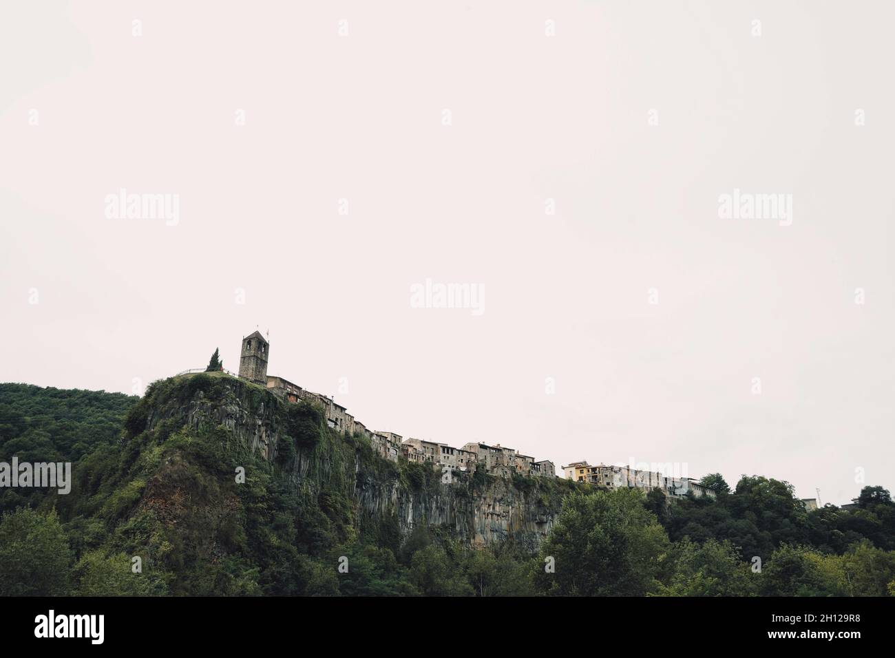 Zona Volcanica de la Garrotxa Natural Park at a Holocene volcanic field ...