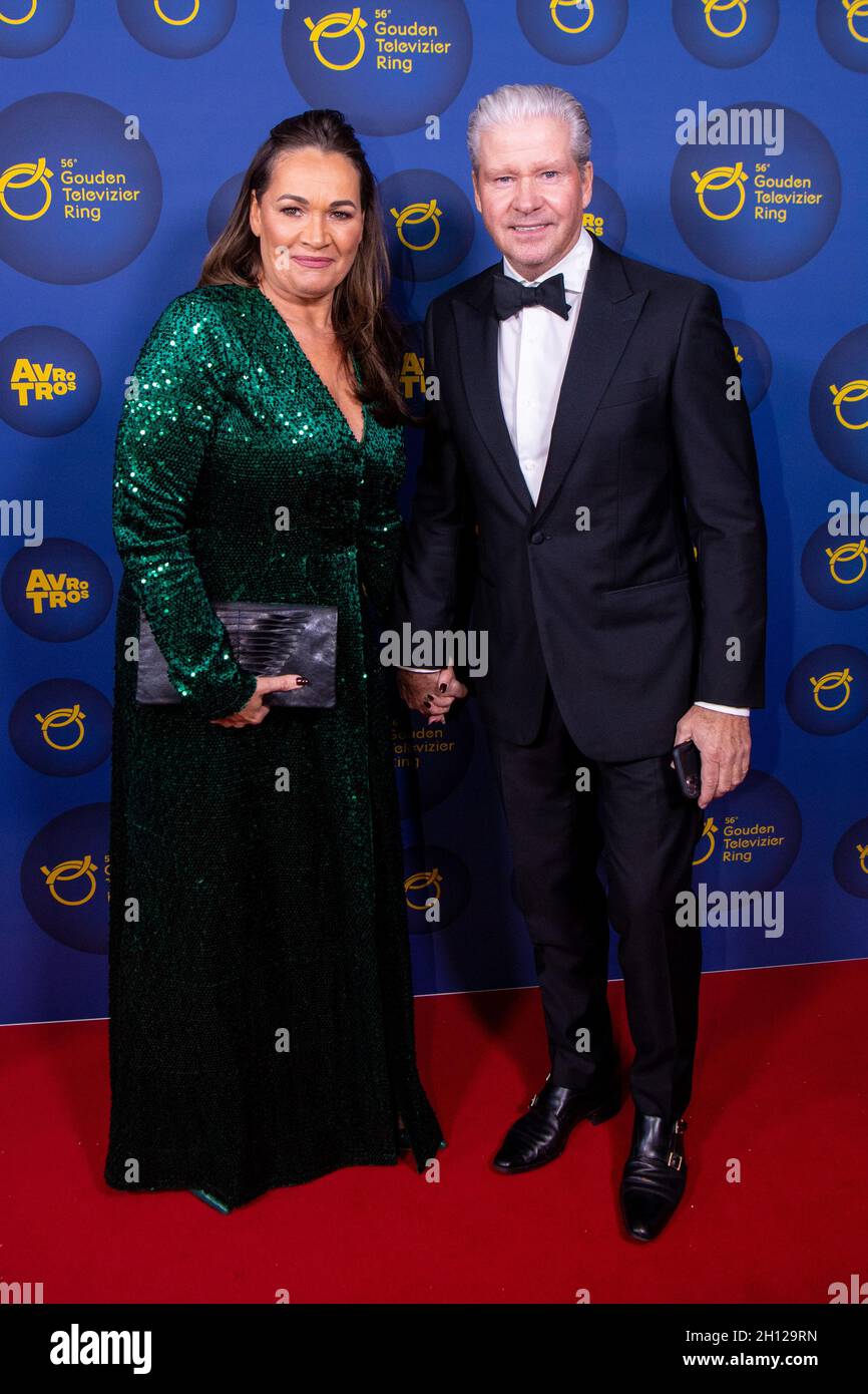 Dries Roelvink with his partner Honoria attending the 56th Televizier ...