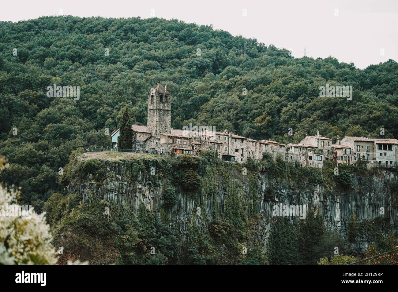Zona Volcanica de la Garrotxa Natural Park at a Holocene volcanic field ...