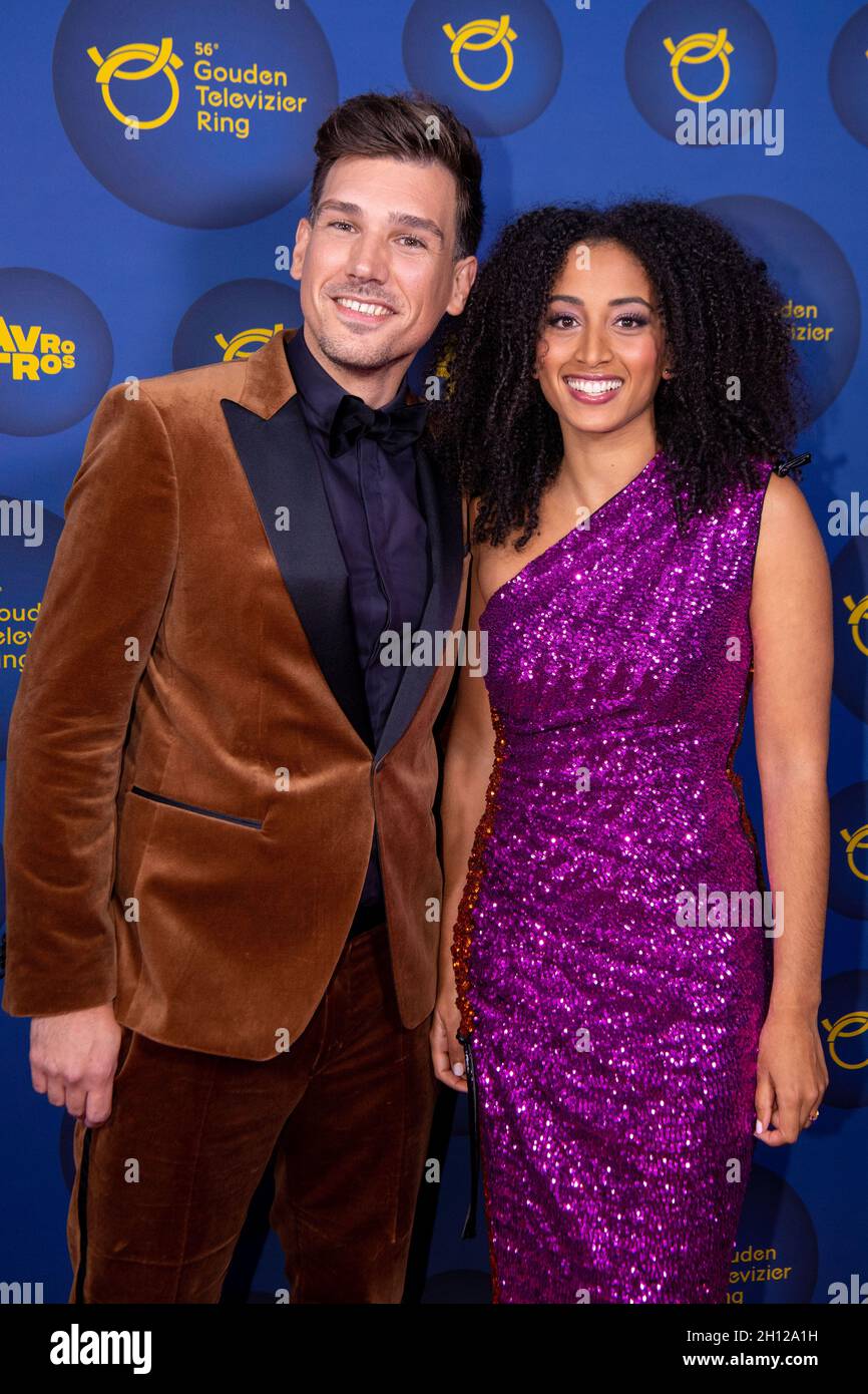 Lucas van de Meerendonk and Evita Mac-nack attending the 56th Televizier-Ring Gala at Carre ...